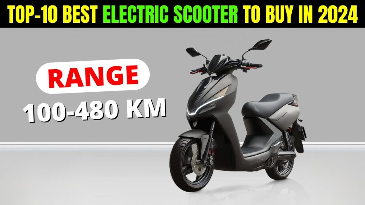 TOP 10????BEST ELECTRIC SCOOTERS IN INDIA 2024 | Price, Range, Review ...